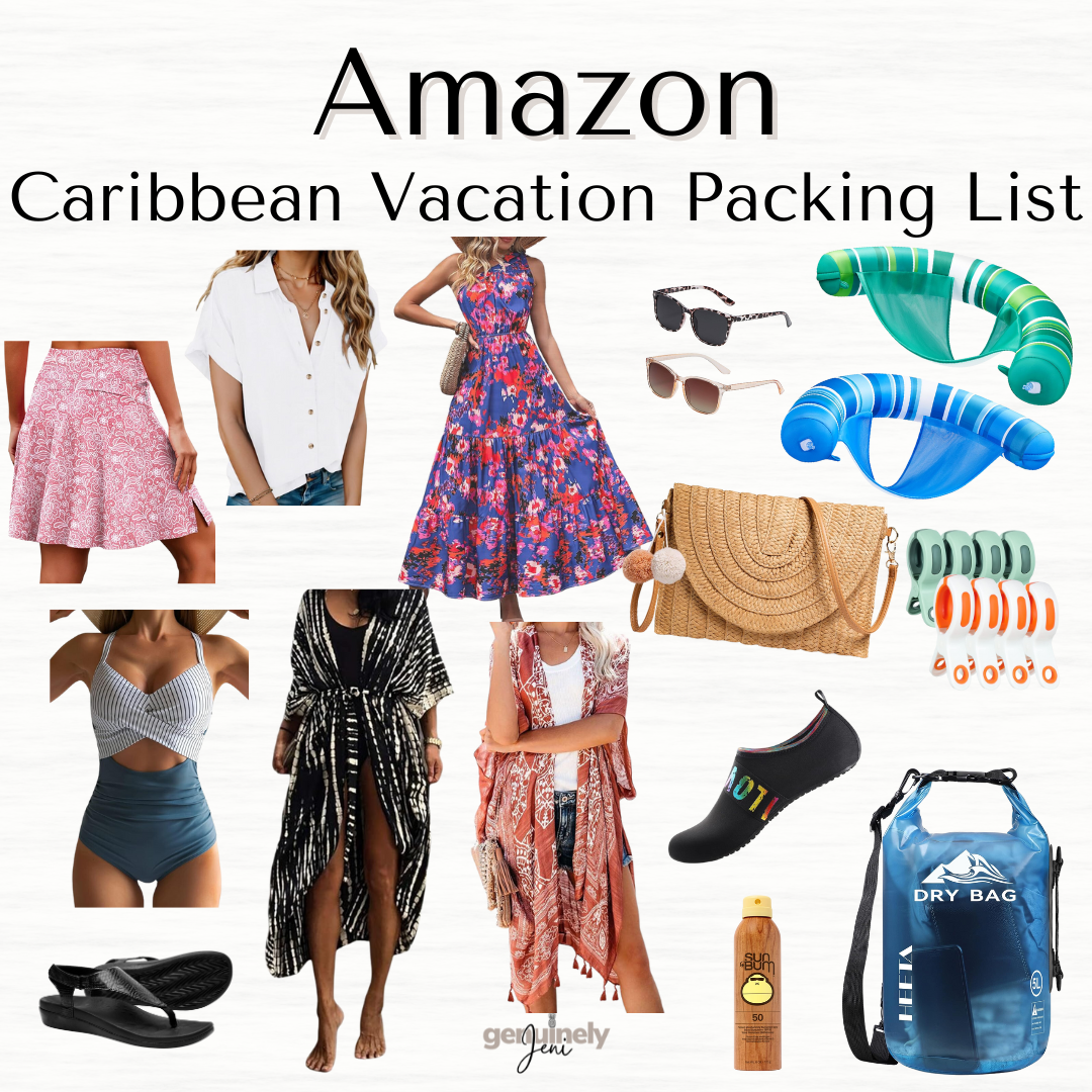 Caribbean Vacation Packing List - Genuinely Jeni | Lifestyle + Travel